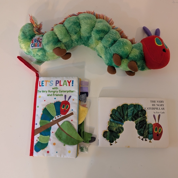 Eric Carle | Toys | Eric Carle Hungry Caterpillar Bundle Plush Cloth ...